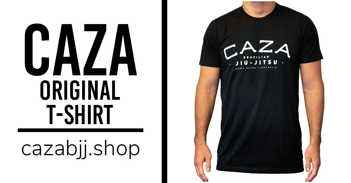 CAZA Original Black T-shirt (Kids) | CAZA BJJ Shop